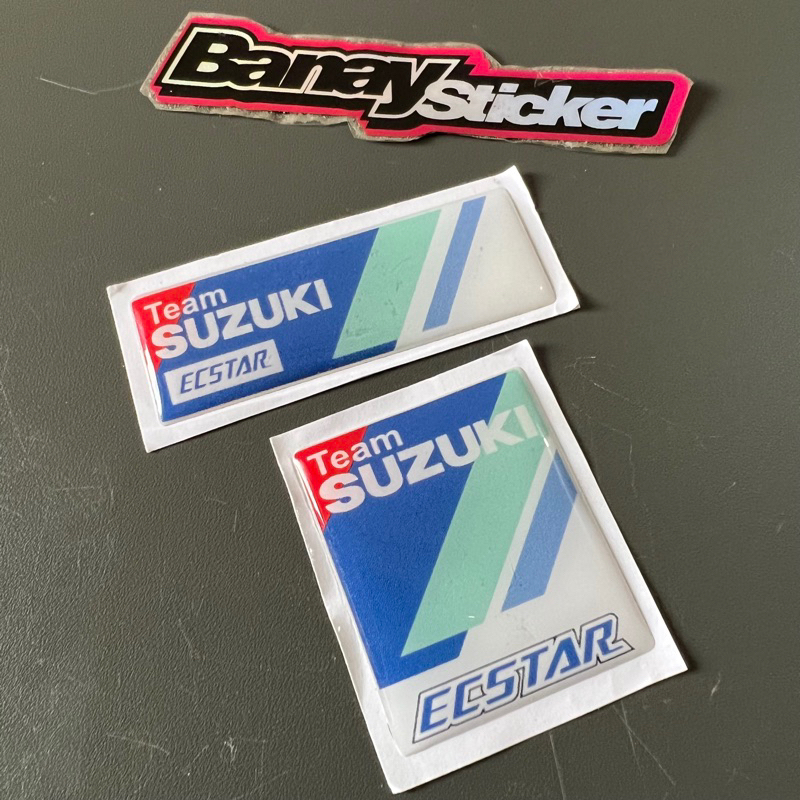 Jual Stiker Sticker Emblem Team SUZUKI ECSTAR timbul | Shopee Indonesia