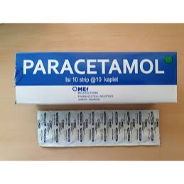 Jual Paracetamol MeF 500mg Per BOX isi 10 Strip (100 tablet) | Shopee ...