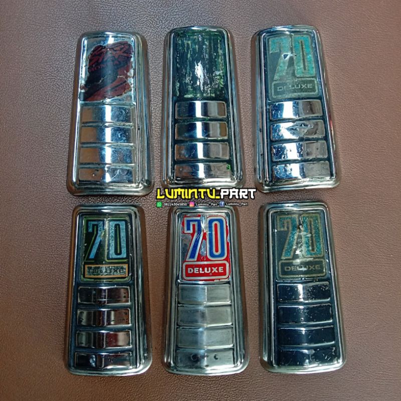 Jual Emblem dasi C70 ori copotan emblem dada C70 ori emblem panel C70 ...