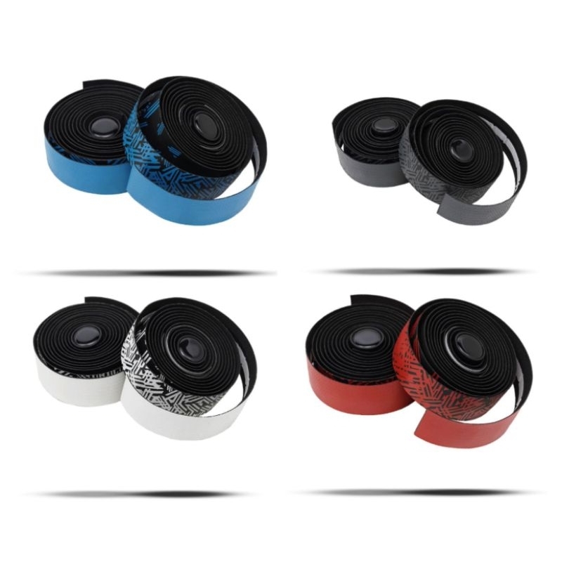 Jual Bartape roadbike bar tape dropbar tape dual colour line bar tape ...