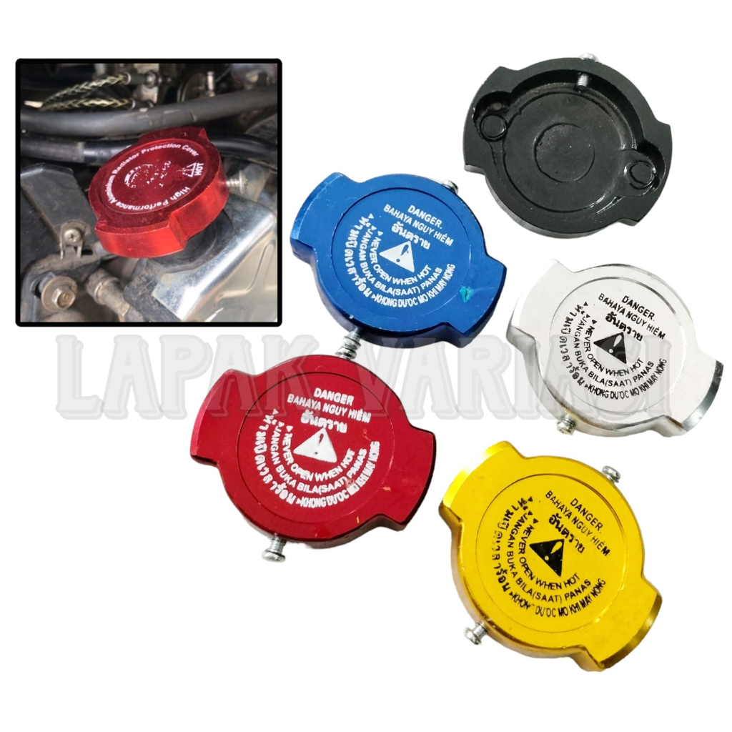 Jual TUTUP CAP RADIATOR WARNA COVER TUTUP RADIATOR CAP MODEL CAP FULL ...