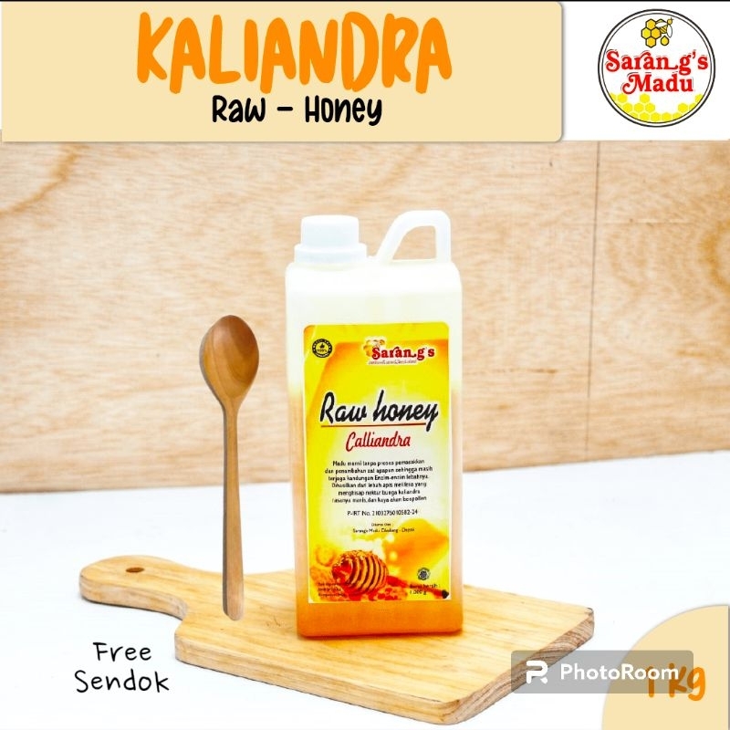 Jual Madu Asli Kaliandra 1kg Murni Raw Honey original Uji Lab | Shopee Indonesia