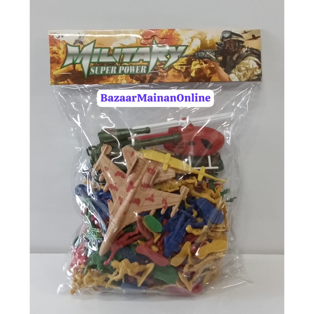 Jual Mainan Tentara Army Toys – L-122- Bahan Plastik – SNI | Shopee Indonesia