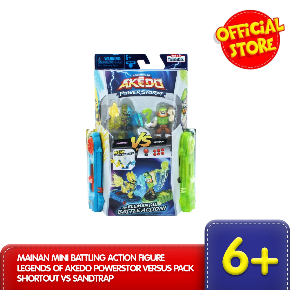 Jual Mainan Mini Battling Action Figure Legends of Akedo Powerstor ...