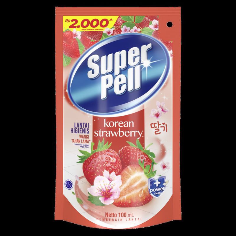 Jual Superpell strawberry 100ml × 10 pcs | Shopee Indonesia