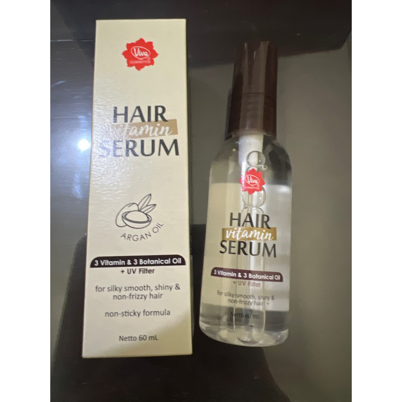Jual VIVA HAIR VITAMIN SERUM 60ml beli 3 lebih murah* | Shopee Indonesia