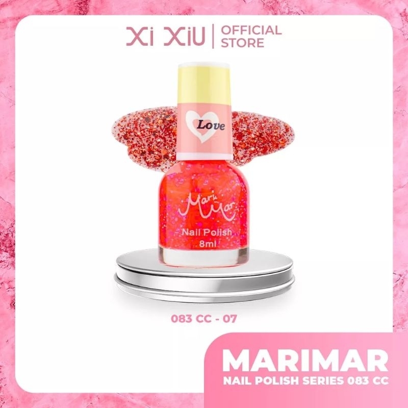 Jual MARIMAR - Nail Polish 12 Color Glitter Shades Kode: 083 CC ...