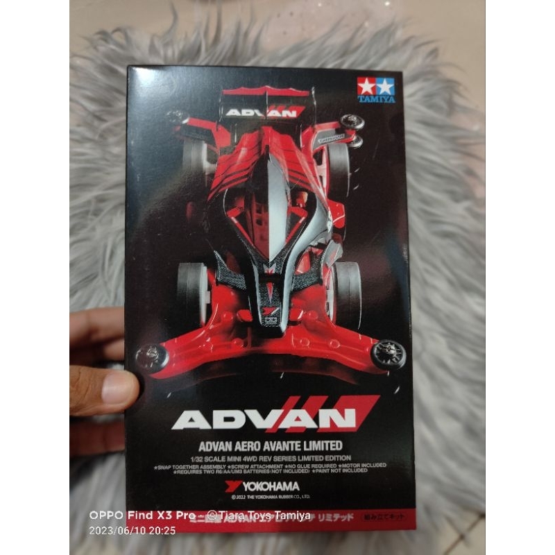 Jual Tamiya 92441 Aero Avante Advan Yokohama Limited ( Ar Chassis ...