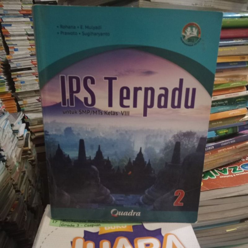 Jual buku IPS terpadu SMP kelas 2-8 penerbit quadra | Shopee Indonesia
