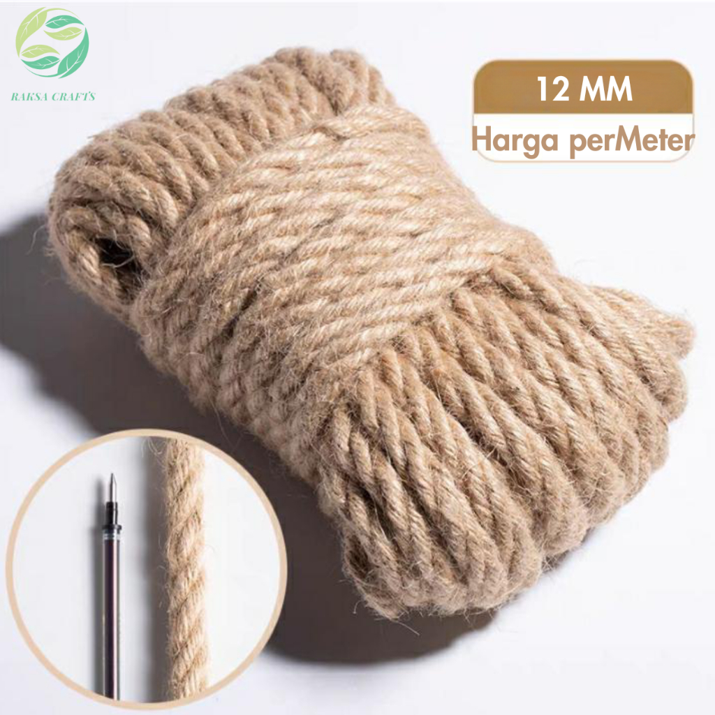 Jual TERMURAH - TALI GONI/ TALI RAMI METERAN 3mm, 4mm, 5mm, 6mm, 8mm ...
