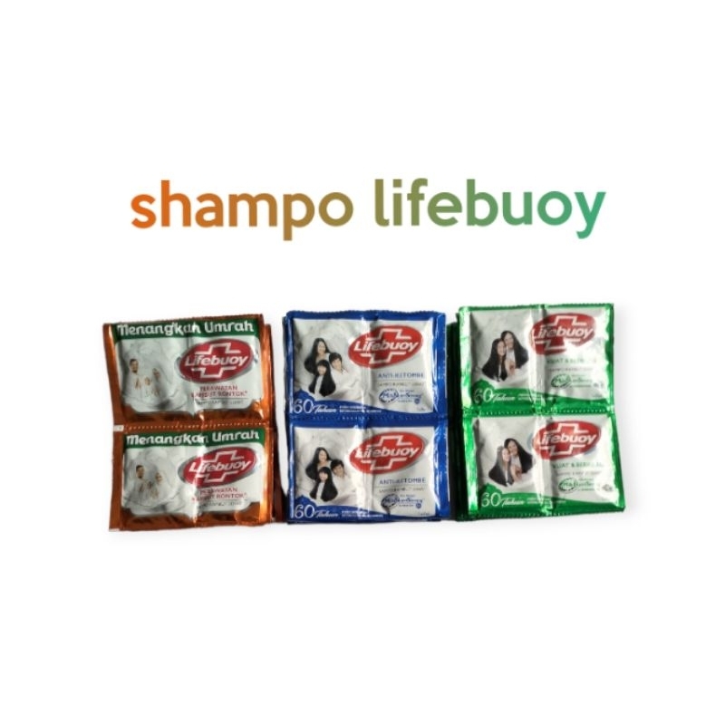 Jual Lifebuoy shampo sampo renceng sachet 9ml x 12 (24 pcs) | Shopee ...