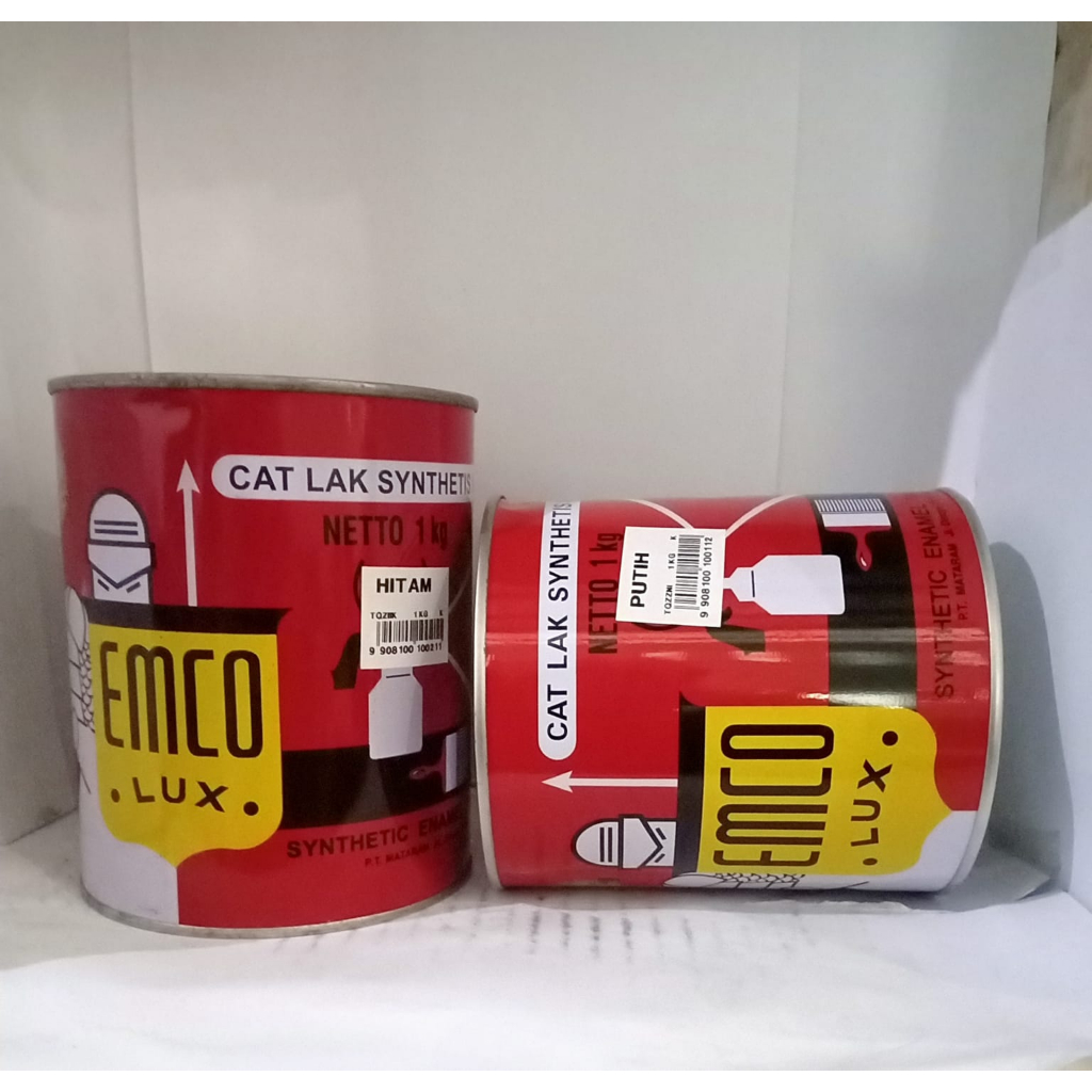 Jual cat kayu besi emco 1 kg, Cat Lak Synthetic, cat besi , cat minyak ...