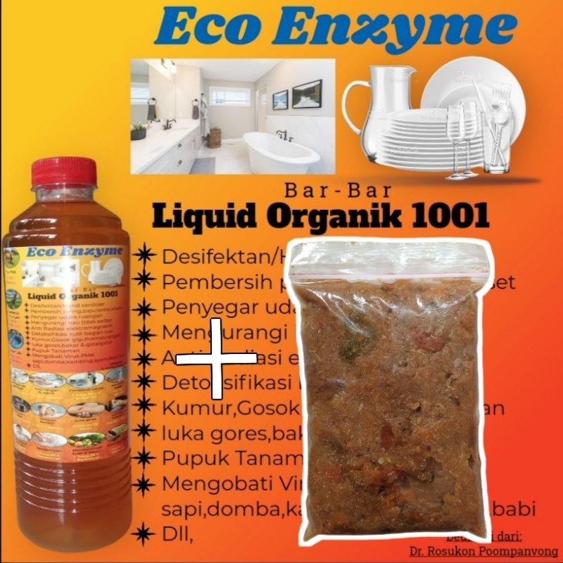 Jual ECO ENZYME PREMIUM 1001 MANFAAT ( Buy 3 Gratis 1 ) | Shopee Indonesia