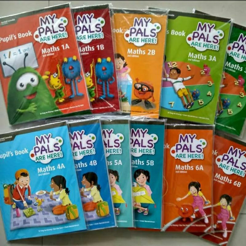 Jual My pals are here maths 1a.1b.2a.2b.3a.3b.4a,4b,5a dan 5b.6a BEKAS ...