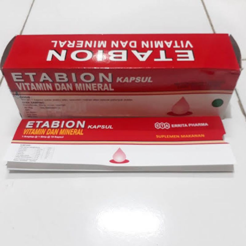 Jual Etabion Box Multivitamin dan Mineral | Shopee Indonesia