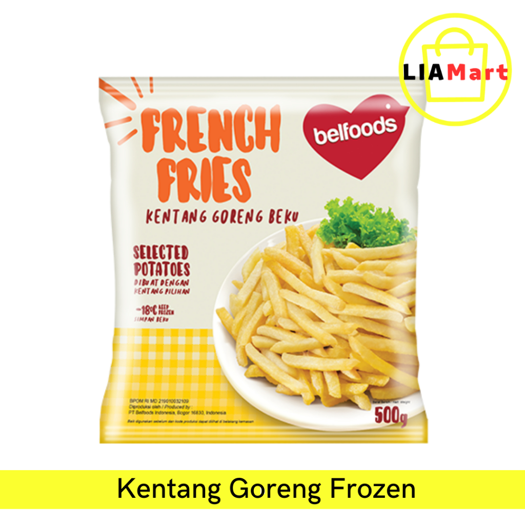 Jual Kentang Goreng Curah Kiloan Frozen Belfoods | Shopee Indonesia