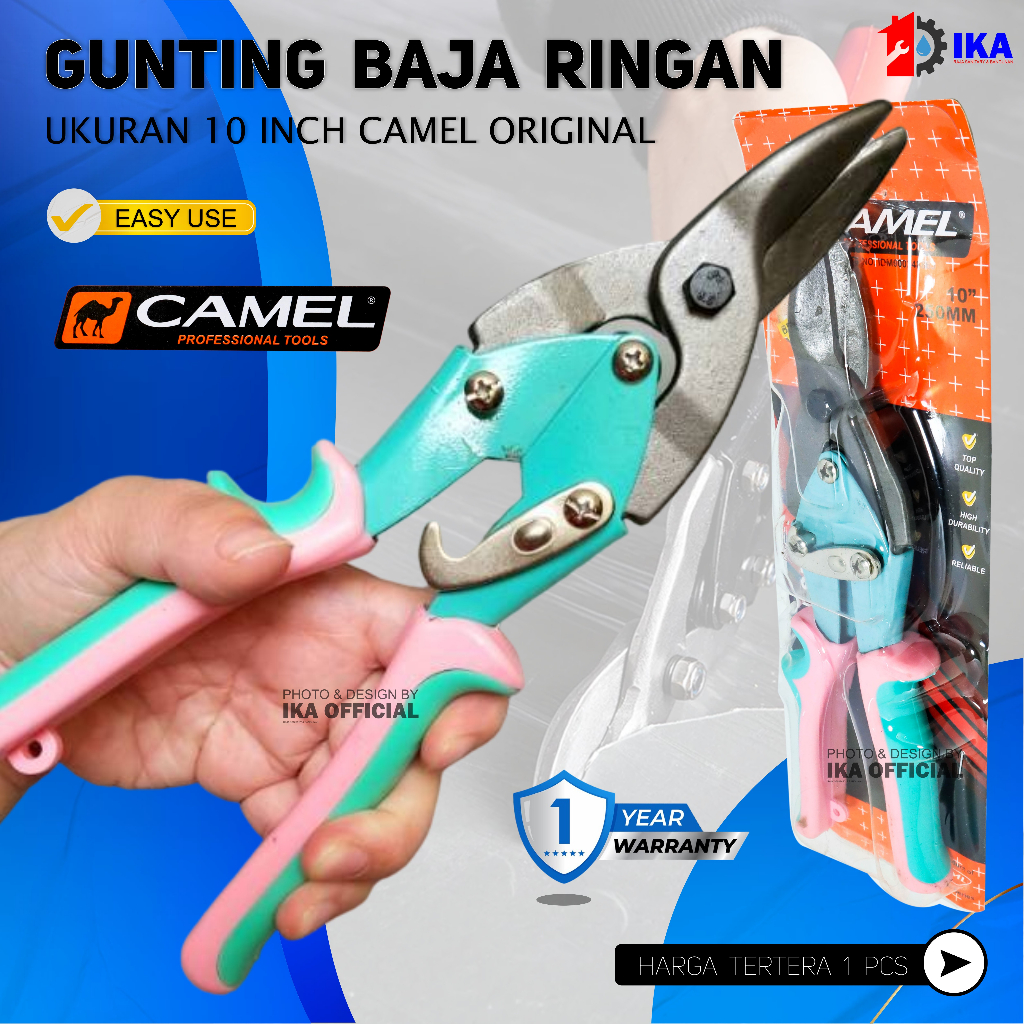 Jual Camel Gunting Hollow - Holo - Baja Ringan - Seng / Gunting Seng ...
