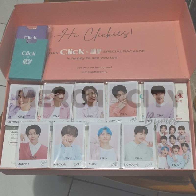 Jual Click x NCT127 Photocard PC Polaroid Pola Sharing Vol.1 Vol.2 ...