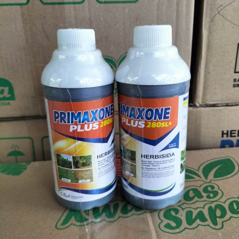 Jual Primaxone plus 280sl 500ml Herbisida Obat pembasmi Aneka Gulma ...
