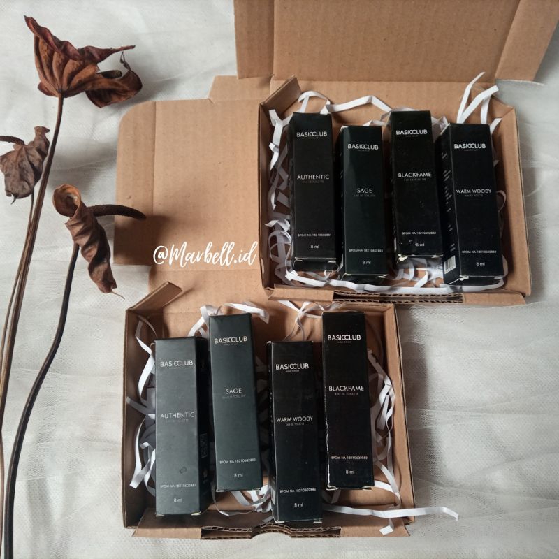 Jual Hampers Parfume Basicclub x geamoore BPOM 8ml Paket Hemat Parfume ...