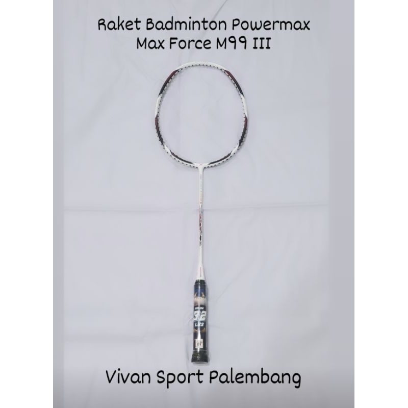 Jual Raket Badminton Powermax Max Force M99 III | Shopee Indonesia