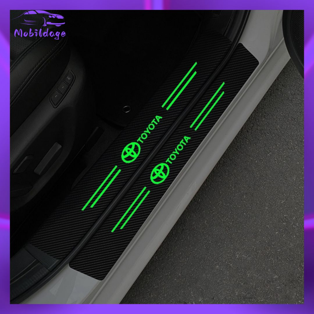 Jual Stiker Serat Karbon strip Hias Car logo stickers laser Omextra ...