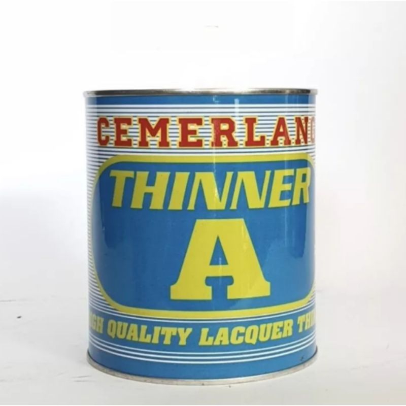 Jual tinner A cemerlang kaleng kecil 1 litter thinner A pengencer cat ...