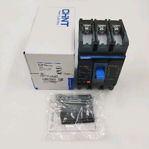 Jual MCCB CHINT NXM-125S/3300 100A BREAKER | Shopee Indonesia