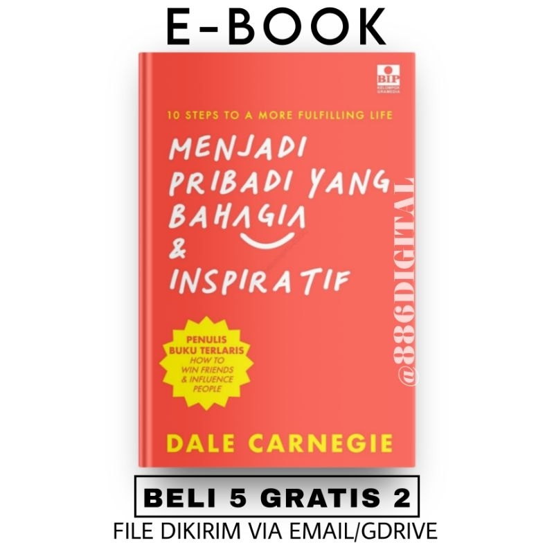 Jual [ID407] Menjadi Pribadi Yang Bahagia Dan Inspiratif - Dale Carnegie | Shopee Indonesia