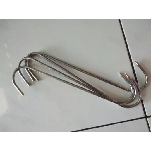 Jual Meat hook gantungan daging S stainless steel tebal 4mm | Shopee ...