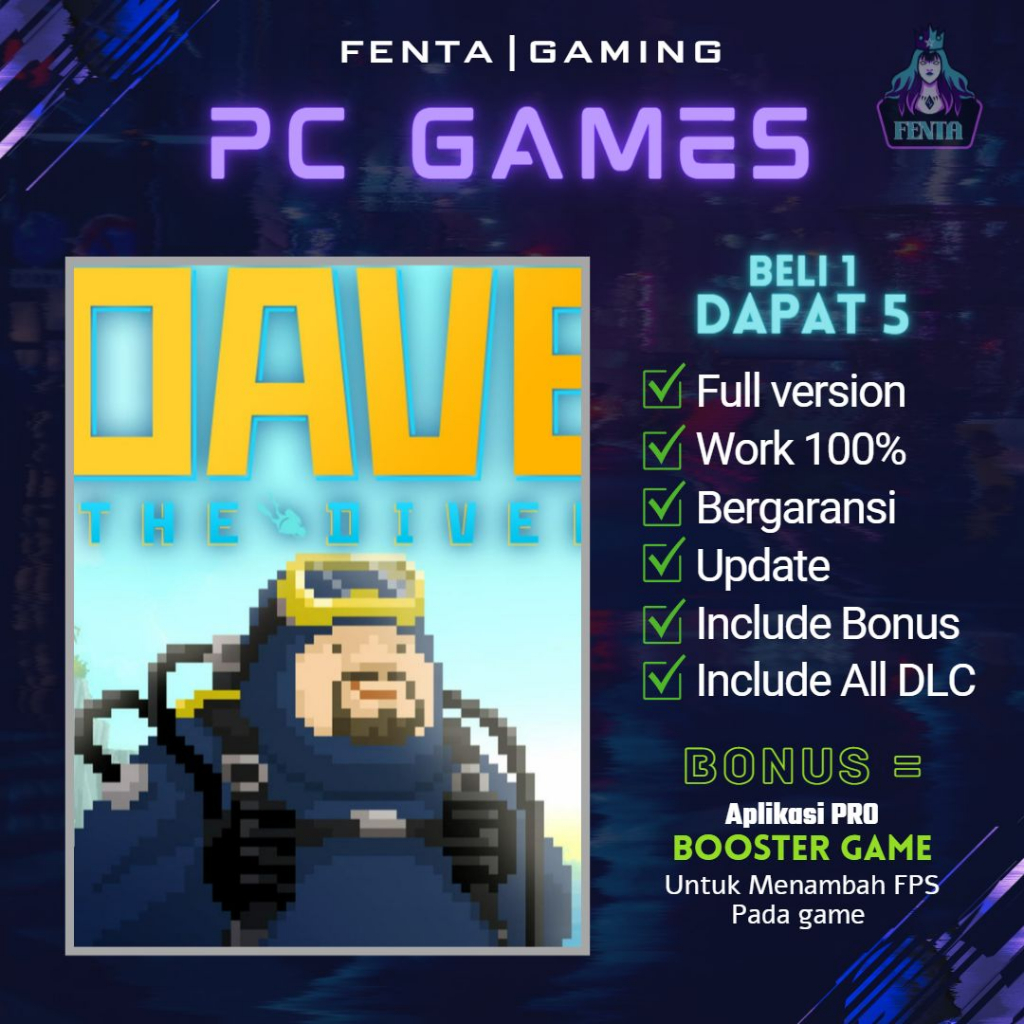 Jual DAVE THE DIVER - GAME PC - GAME LAPTOP | Shopee Indonesia