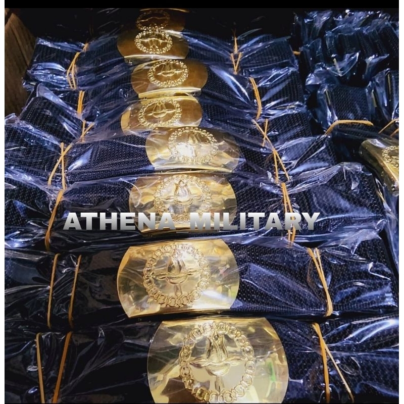 Jual Sabuk paskibra braso kuningan | ikat pinggang paskibra braso ...