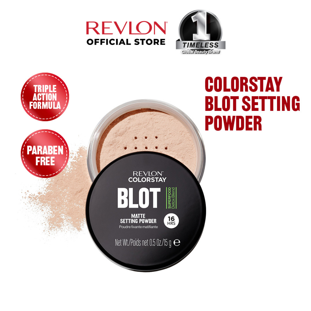 Jual Revlon ColorStay Blot Setting Powder (Bedak Tabur Matte) | Shopee ...