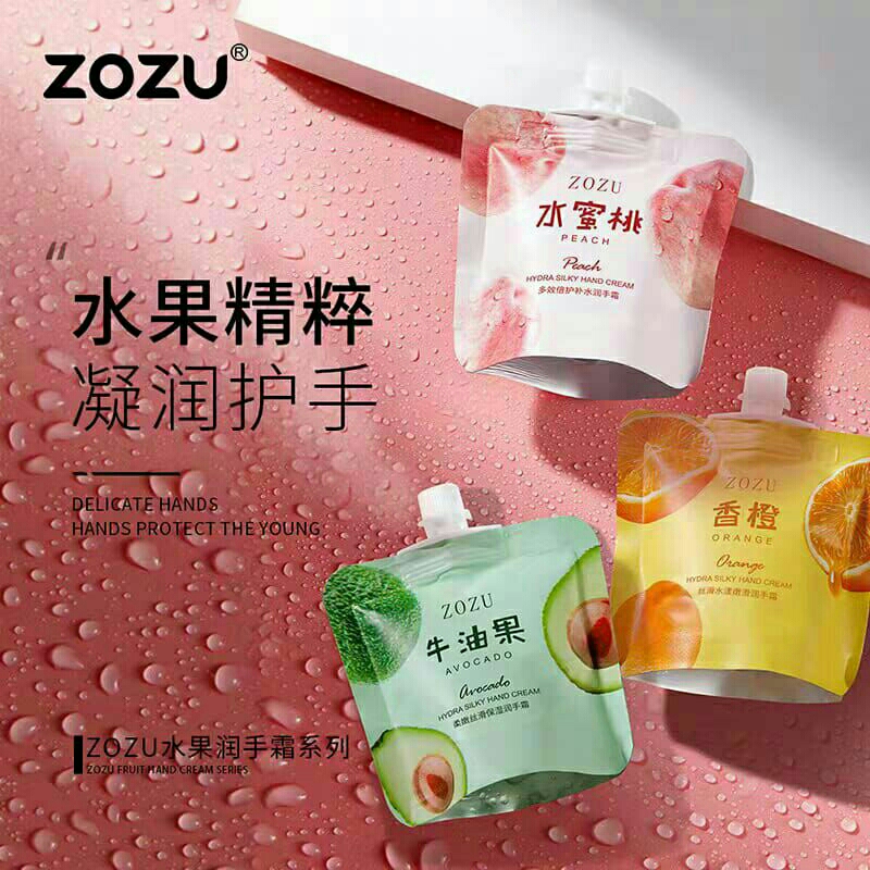 Jual ZOZU fruit hand cream series / krim tangan rasa buah | Shopee ...