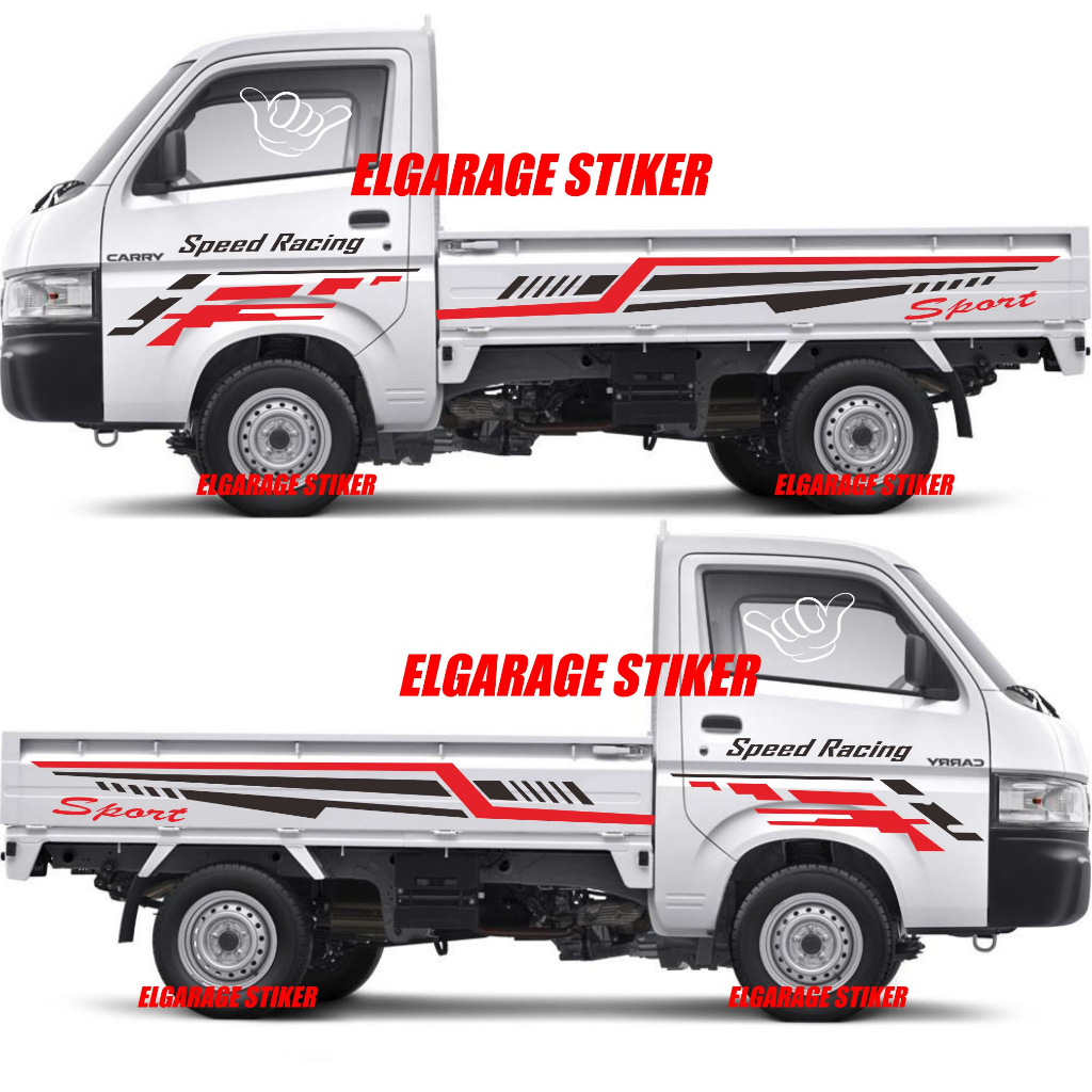 Jual Stiker mobil pickup carry stiker cutting variasi mobil carry ...