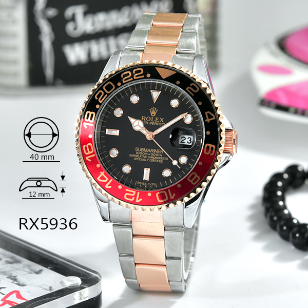 Jual Jam Tangan Pria Quartz Jam Cowok Jam Rantai Stainless Steel Luxury ...