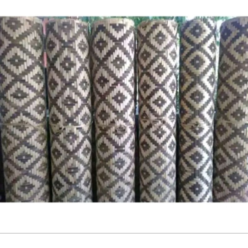 Jual Anyaman Bambu Bilig atau Gedeg ukuran 2 meter x 3 meter/ 2 meter x ...