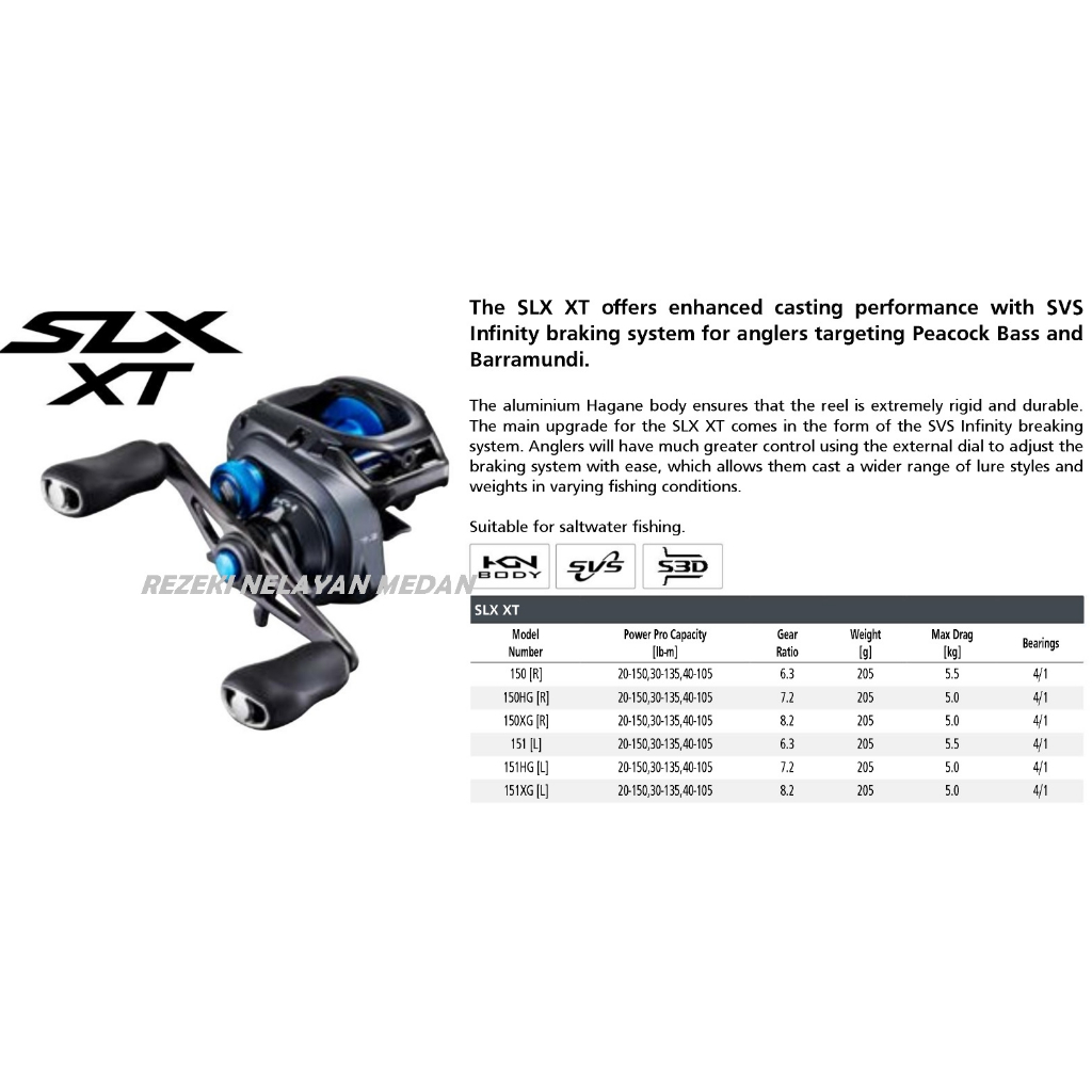Jual REEL BAITCASTING SHIMANO SLX XT 151 2019 | Garansi Resmi SHIMANO INDONESIA | Shopee Indonesia
