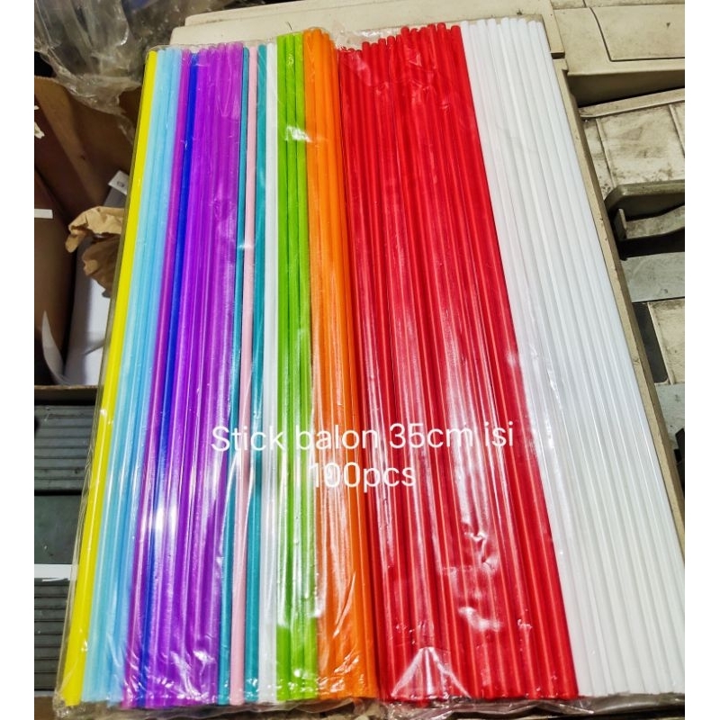 Jual Stick Balon (1pack isi 100pcs) | Shopee Indonesia