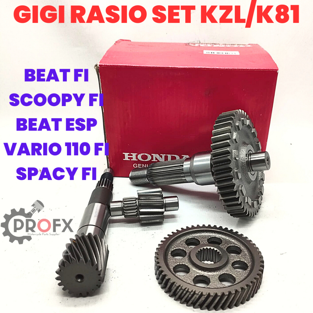 Jual GIGI RASIO SET K81 HONDA BEAT FI SCOOPY FI VARIO 110 FI SPACY FI ...