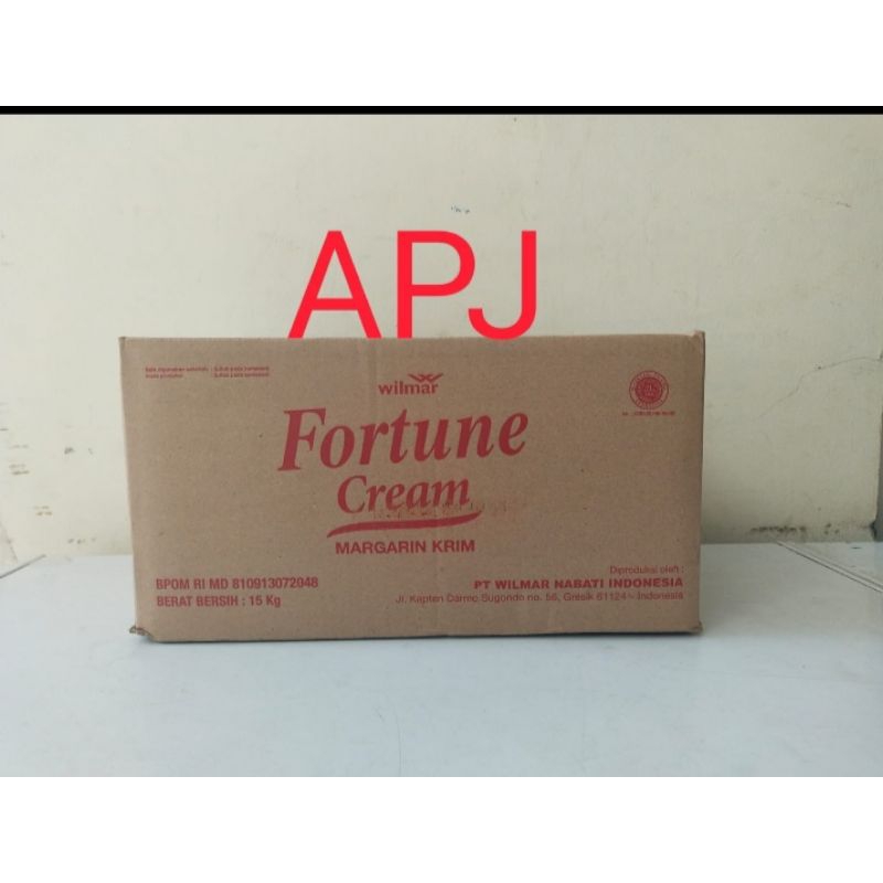 Jual Mentega Fortune Cream Repack 1kg Margarine Cream Wilmar Halal ...