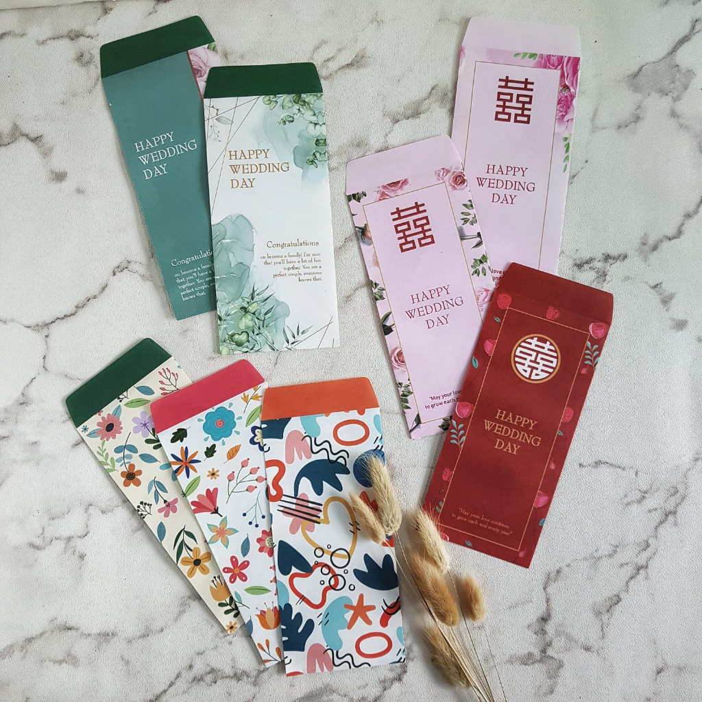 Jual AMPLOP ANGPAO WEDDING PANJANG / AMPLOP PERNIKAHAN KONDANGAN ...