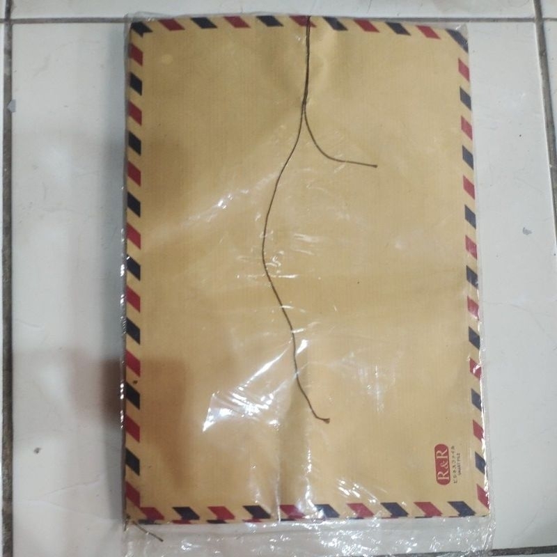 Jual SALEEEE ( PER PACK ) AMPLOP COKLAT TALI / Map tali COKLAT / Air ...