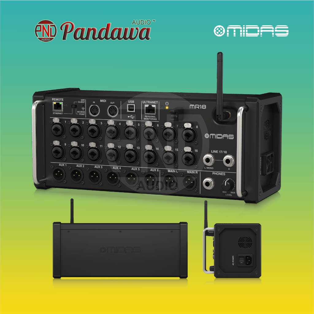Jual MIDAS MR18 - Digital Stagebox Mixers | Shopee Indonesia