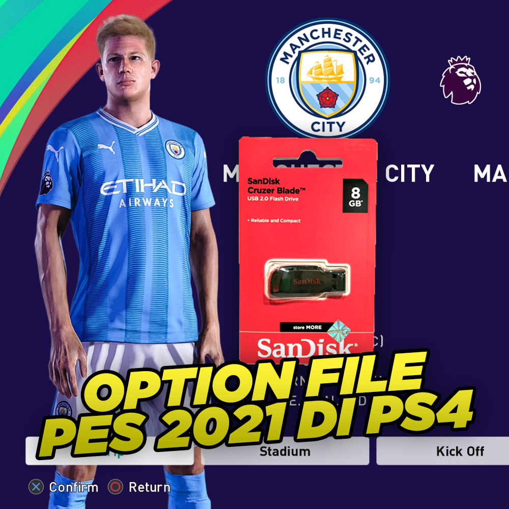 Jual PES 2021 Patch Option File PS4 PS5 Musim 2023/2024 | Shopee Indonesia