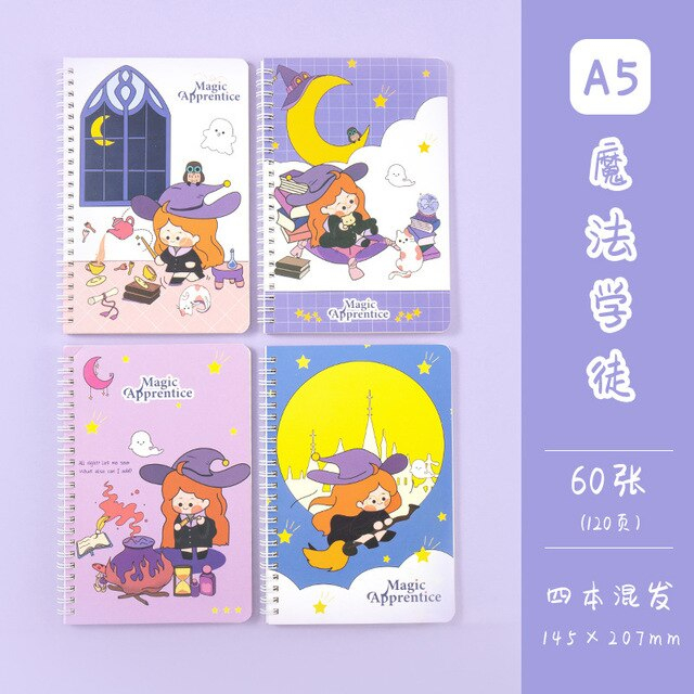 Jual Buku Catatan / Ruled Notebook MOKA MK-5457-17 A5 Magic Apprentice ...