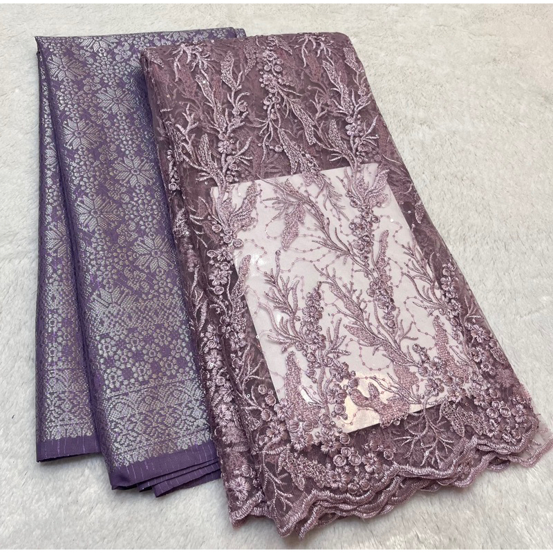Jual Set/Paket Kain Bridesmaid Tile Payet & Songket semi palembang ...