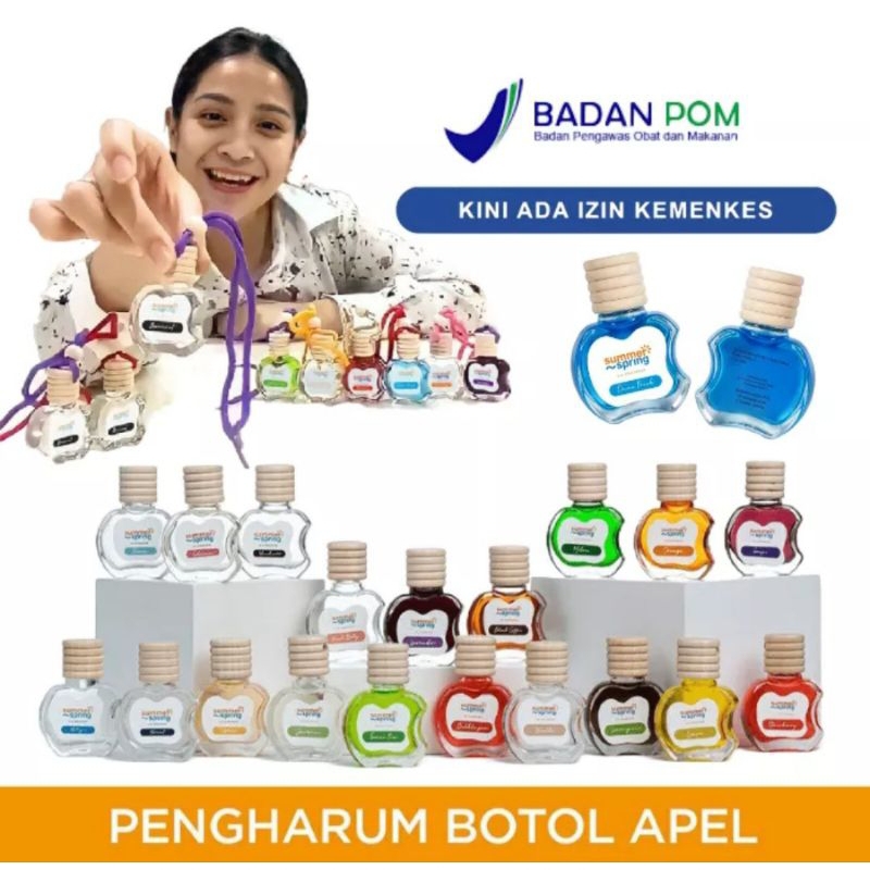 Jual PARFUM GANTUNG BOTOL APEL Sweet & Fresh Summerspring | Penyegar ...