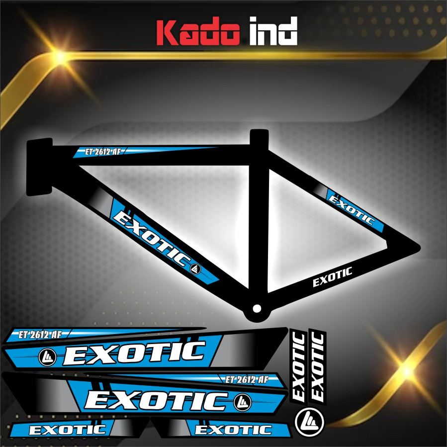 Jual stiker sepeda Stiker Variasi Striping Sticker Tempel Logo Emblem ...