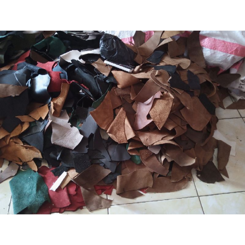 Jual Limbah Kulit sapi asli Bisa buat kerajinan // Asli kulit sapi ...